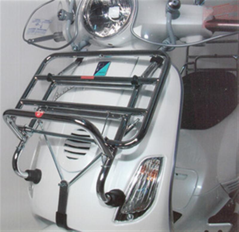 Modern Vespa : Need closeup pic of GTS front rack mounting piece