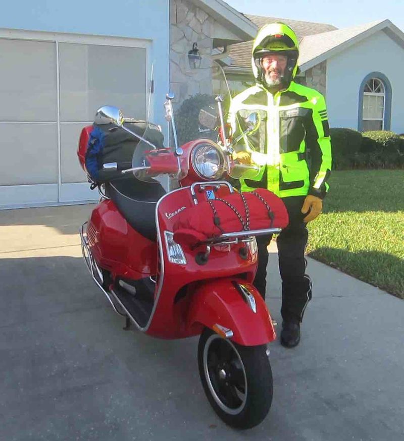 Modern Vespa : First Long Distance Solo Ride