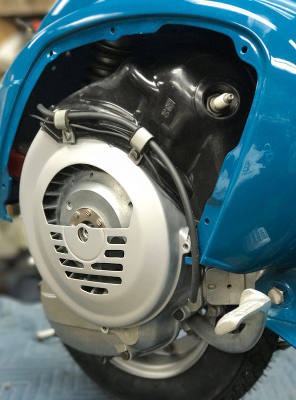 Modern Vespa : Vespa 90SS restored (or nearly so) 1966