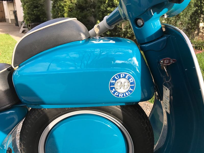 Modern Vespa : Vespa 90SS restored (or nearly so) 1966