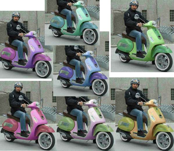 Modern Vespa : Intro, and classic two-tone on GTS