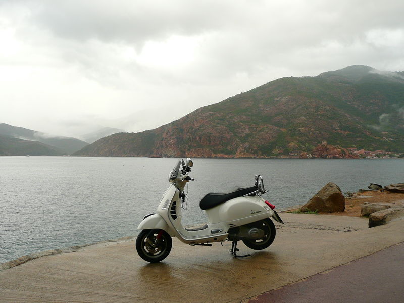 Modern Vespa : My Vespa has been in Corsica