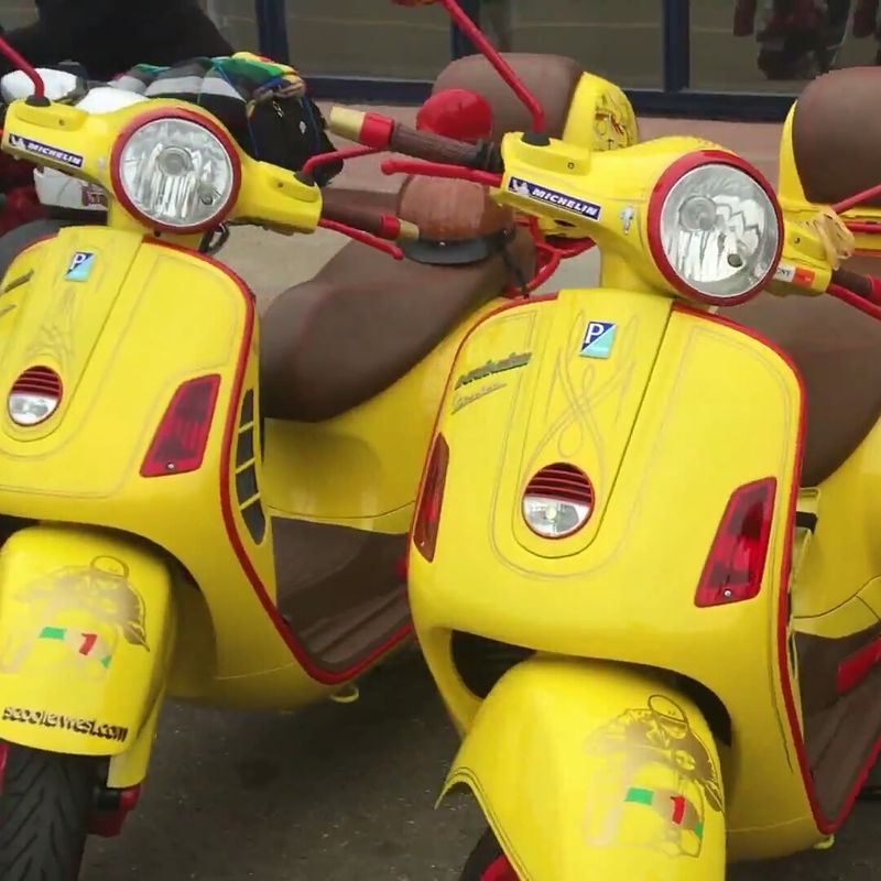 Modern Vespa : Vespa Motorsport goes to Mexico