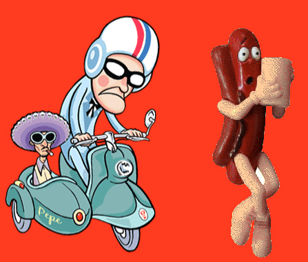 Modern Vespa : Los Angeles Scooter Tag