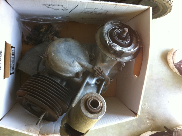 Modern Vespa : 1959 Vespa Engine/ Motor 150 ($165)