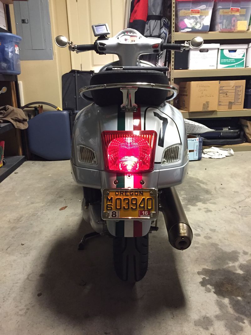 Modern Vespa : Review: Which Tail Lamp Setup Do You Like? LED or Other?