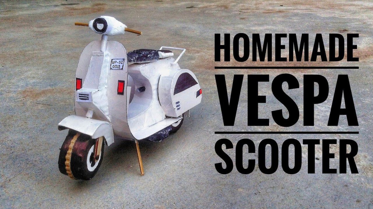 Modern Vespa : Tell Me I'm Crazy - DIY Vespa Race Frame From Scratch
