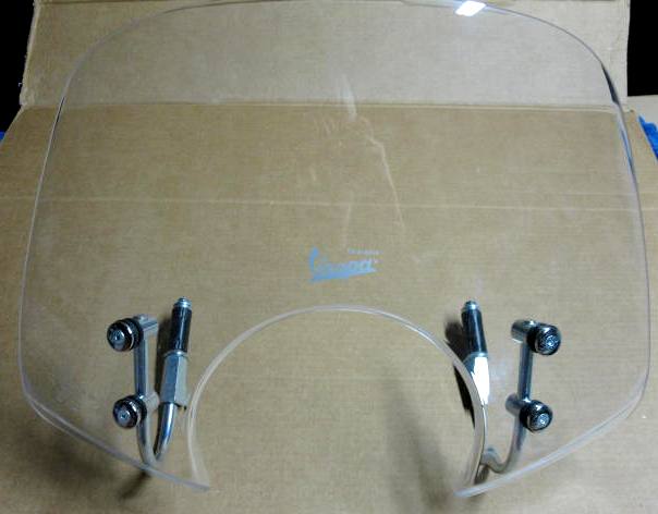 Modern Vespa : FS:GT-GTS Faco mid-size windscreen & Vespa flyscreen SOL