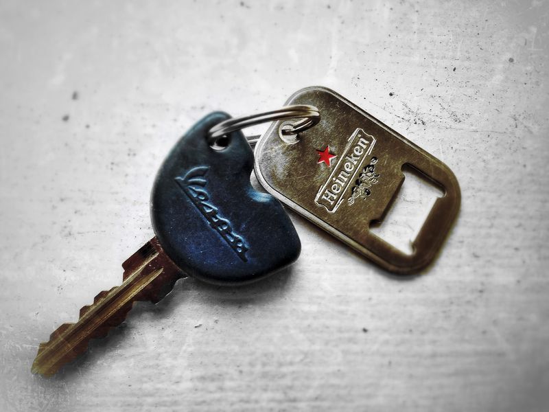 Modern Vespa : Show me your Vespa Keys