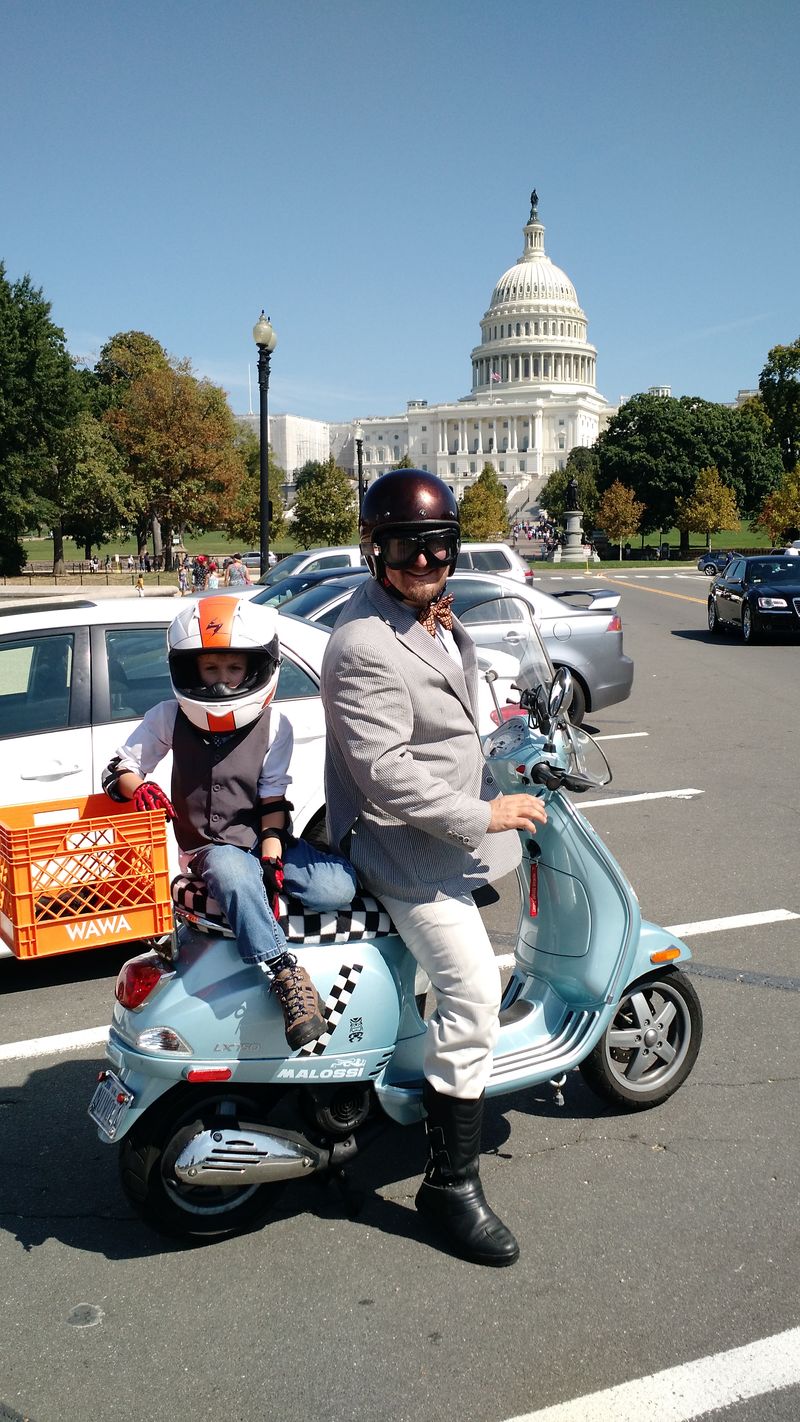 Modern Vespa : The Distinguished Gentleman's ride. Took best modern bike!