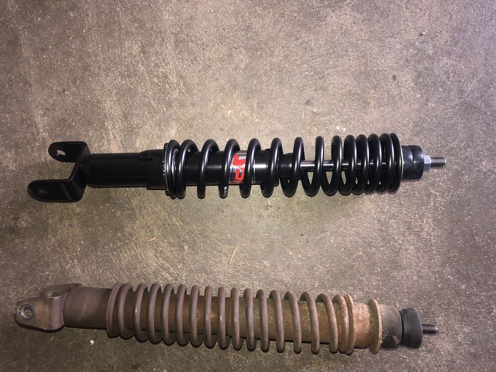 Modern Vespa : Vespa PK Rear Shock Install