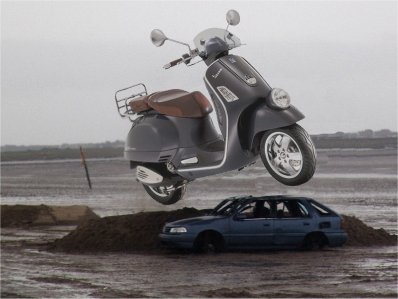 Modern Vespa : Historic/Fake/Improbable Scooter Tag anyone?