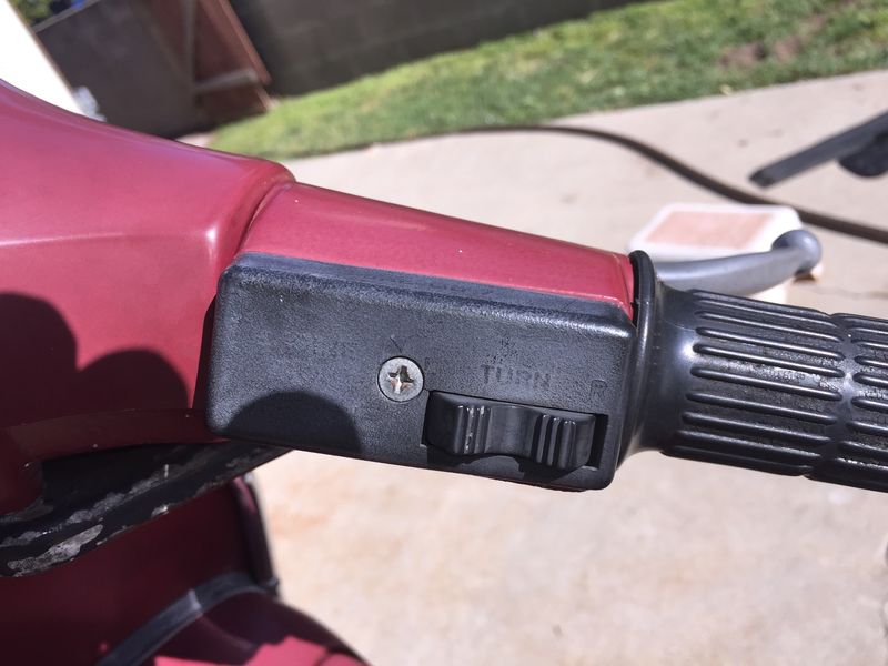 Modern Vespa : Wanted: P200 kill switch unit in Los Angeles