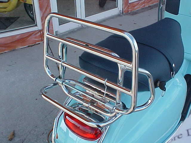 Modern Vespa : UK - Vespa ET4 Chrome Rear Rack - New
