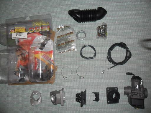 Modern Vespa : Help please crankshaft rotary in reed valve conversion px?