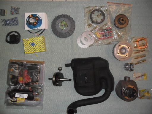Modern Vespa : Help please crankshaft rotary in reed valve conversion px?