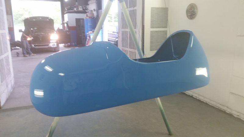 Modern Vespa : california partner sidecar finished today