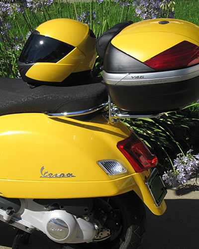 Modern Vespa : My New Wasp, Thanks Scooter Bobby