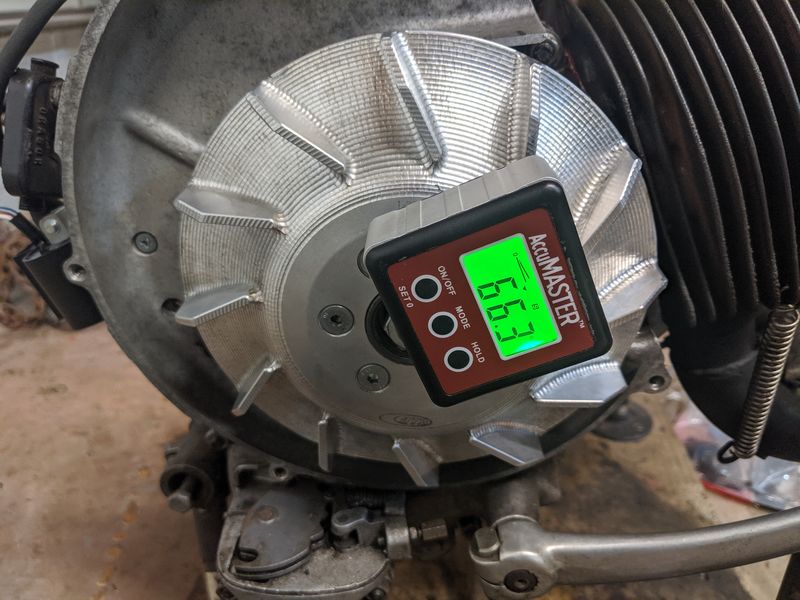 Modern Vespa : Finding TDC with an Inclinometer