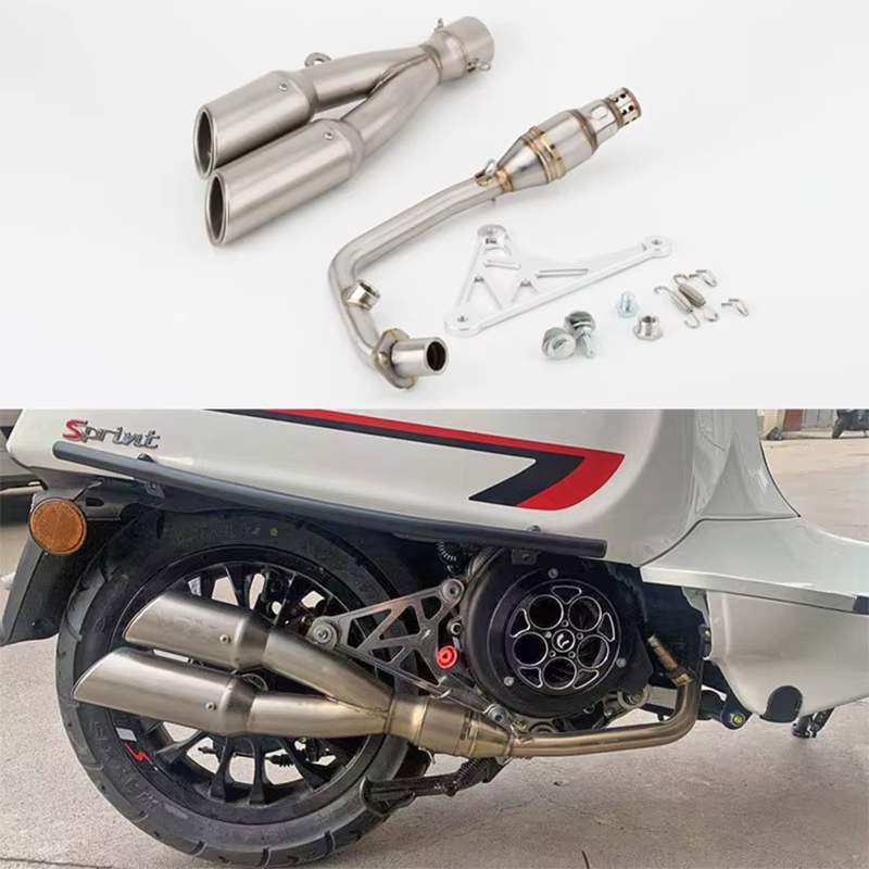 Modern Vespa : Aliexpress's "Remus Dual Flow" exhaust