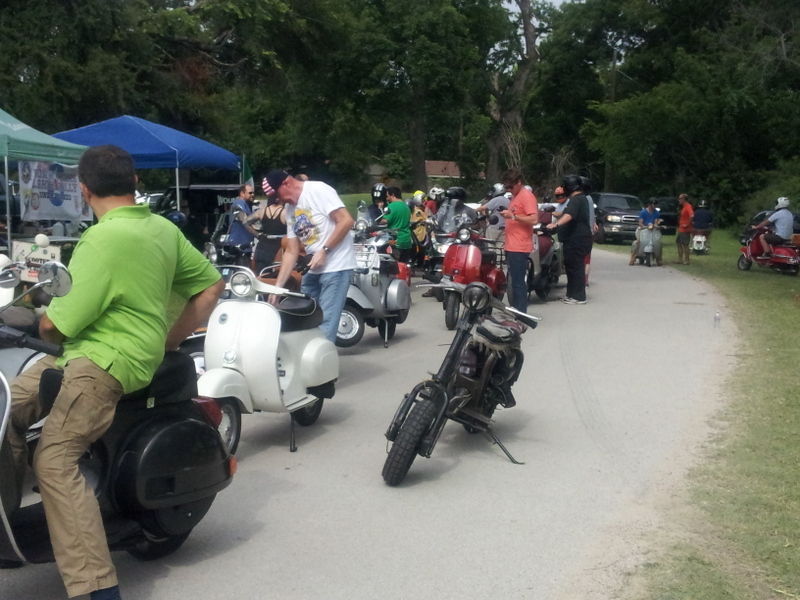 Modern Vespa : 8th annual north Texas Lakes Rally