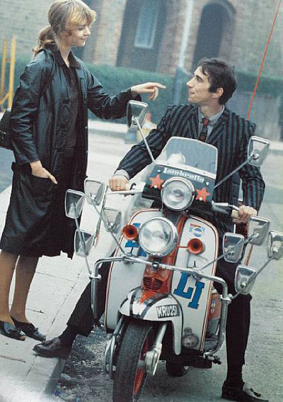 Modern Vespa : The Who Scooter
