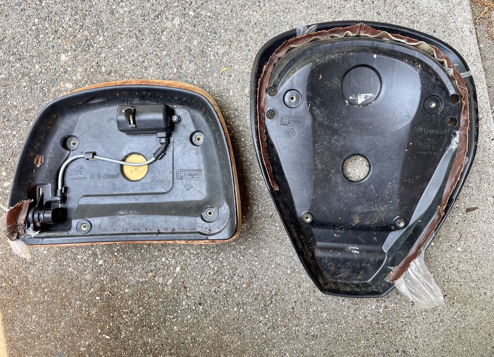 Modern Vespa : [Michigan] LXV split seat pan - free
