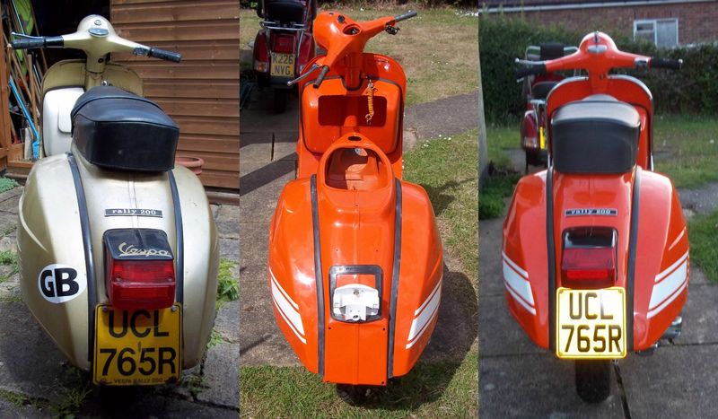 Modern Vespa : Rally 200