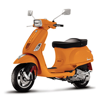 Modern Vespa : Orange S in the US