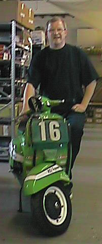 Modern Vespa : Scooter Legend Norrie Kerr To Amerivespa