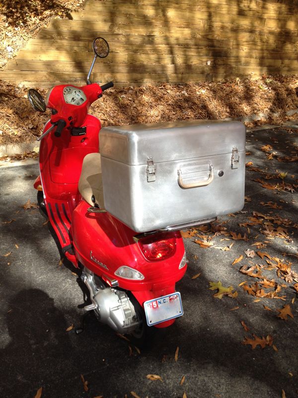 Modern Vespa : Top Box Mod: Zero Case