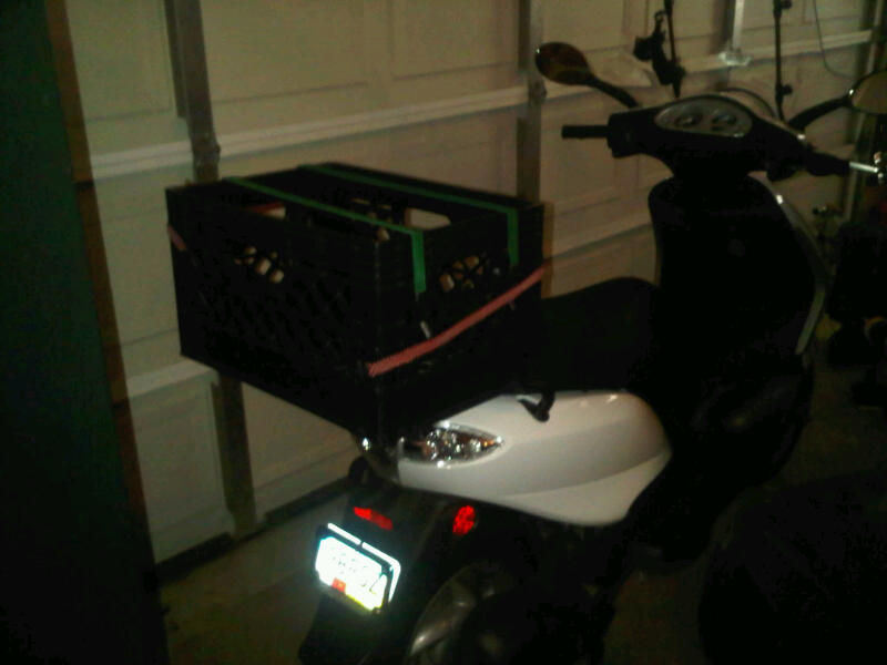 Modern Vespa : Storage solutions?