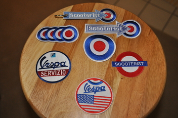 Modern Vespa : Patches ...