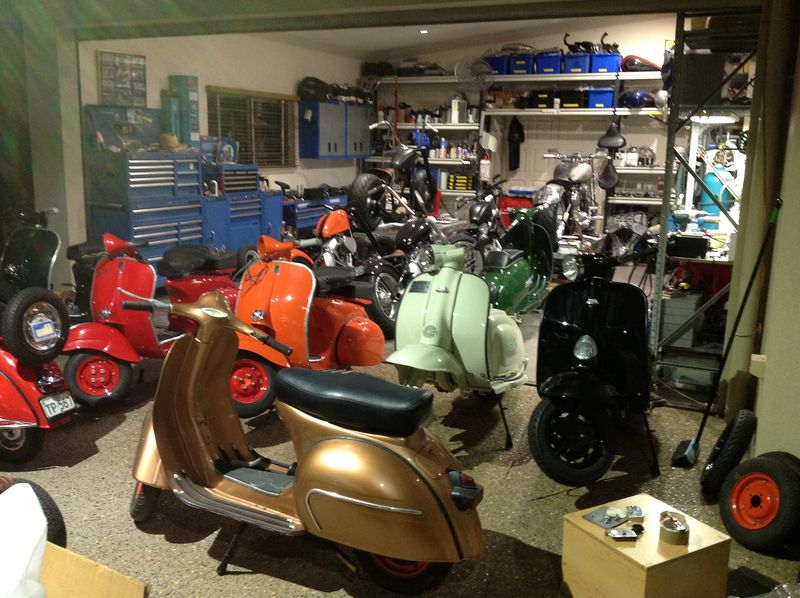 Modern Vespa : GS 160 MKII restoration project