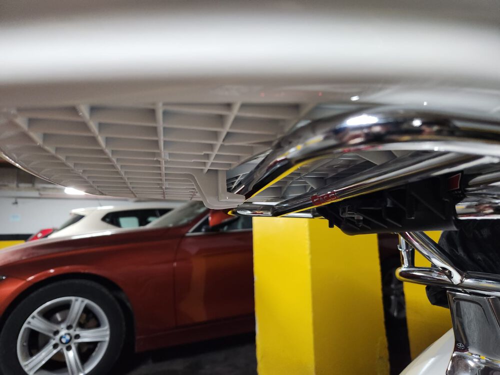 Modern Vespa : Compatibility Issue with Faco Folding Rear Rack and Vespa G