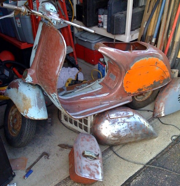 Modern Vespa : '57 allstate project