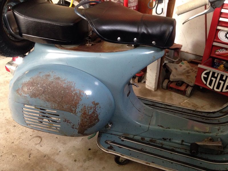 Modern Vespa : Rust preventative
