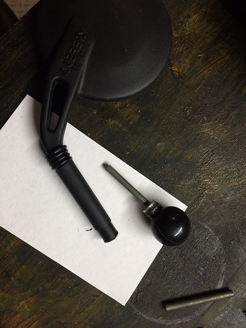 Modern Vespa : Ram Mount Mirrors