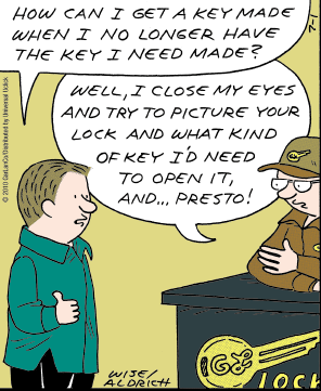 Modern Vespa : Lost your keys