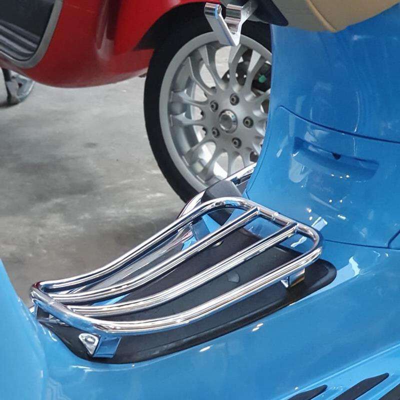 Modern Vespa : Floor rack - side or top mount?