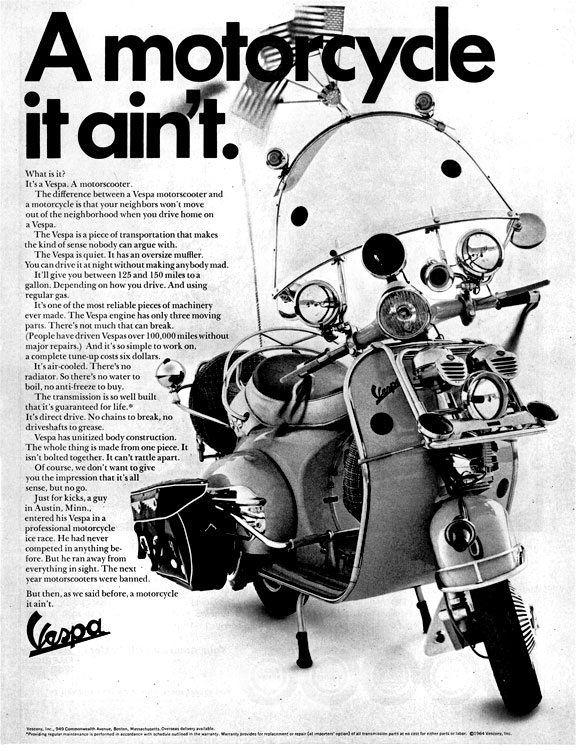 Modern Vespa : Soul of a (Vespa) Machine