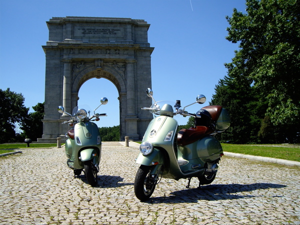 Modern Vespa : Our ride to Valley Forge