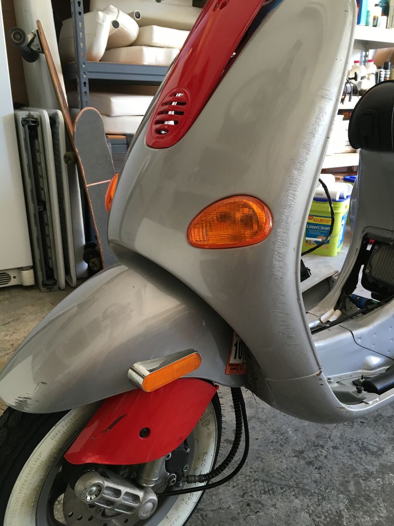 Modern Vespa : et4 paint project