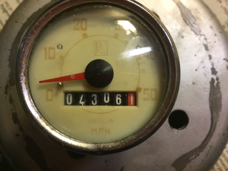 Modern Vespa : Help Speedometer restoration 1966