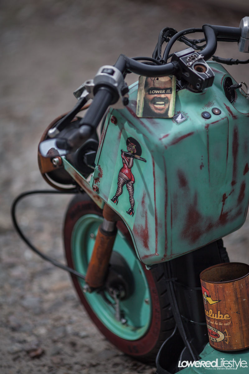 Modern Vespa : Patina as art