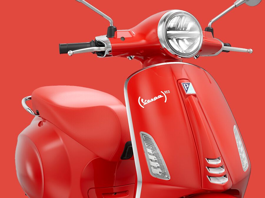 Modern Vespa : Vespa Elettrica Product Red Qs