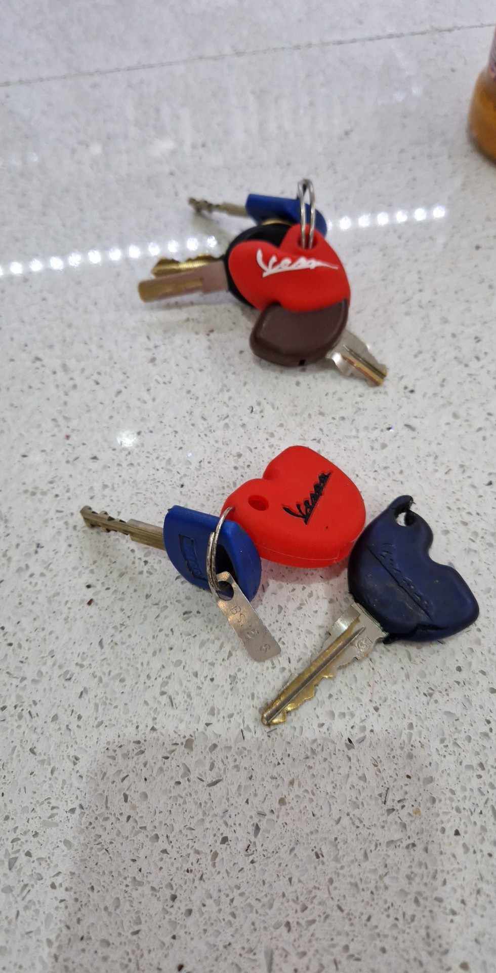 Modern Vespa : Master key chip swap