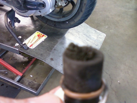 Modern Vespa : Dirty Speed Sensor
