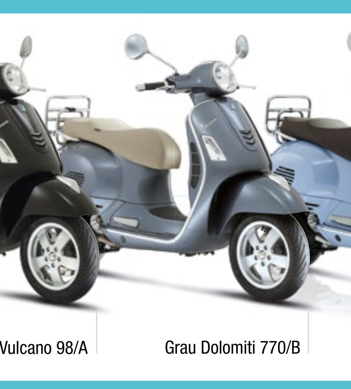 Modern Vespa : Top Case Pad- trying to find match for my sesat