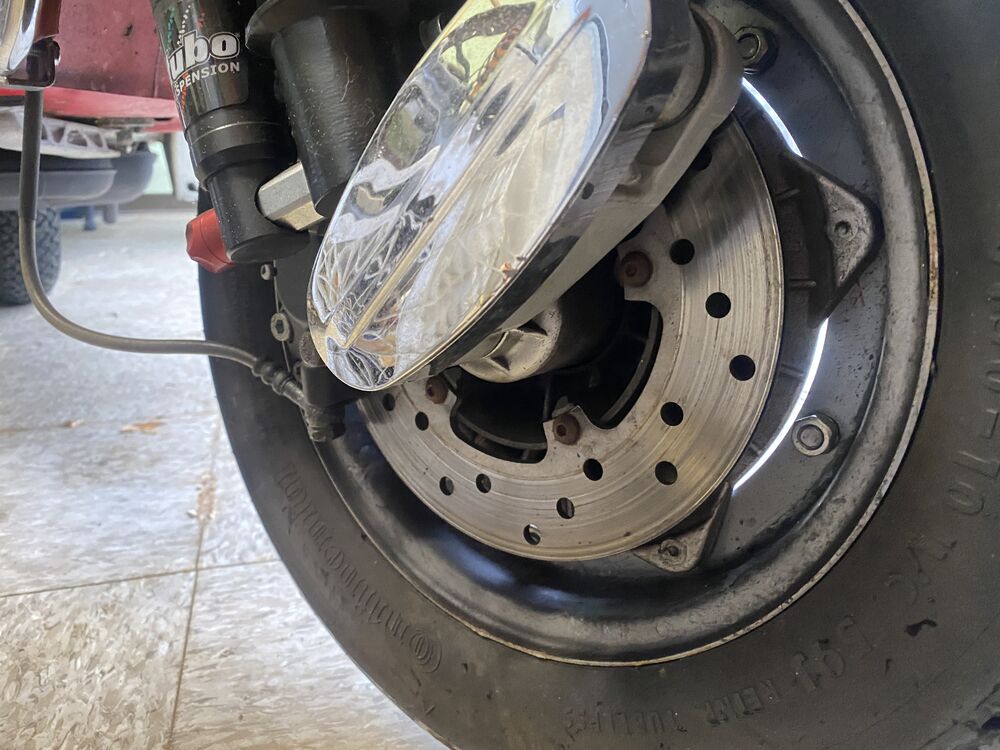 Modern Vespa : Floating disk conversion on LML Stella